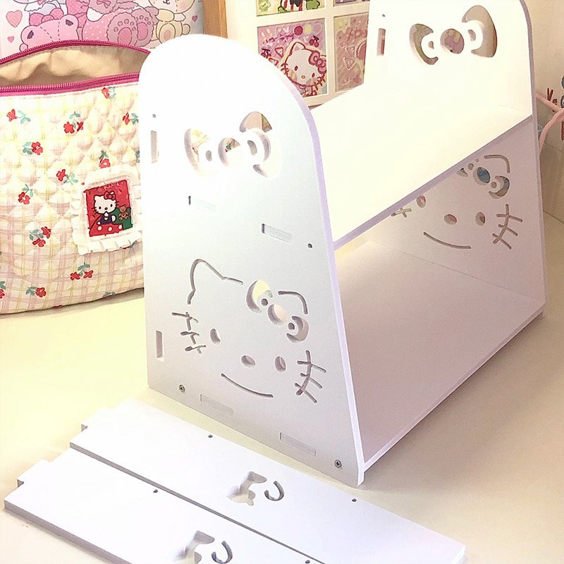 Cinnamoroll Hello Kitty Sanrio Kawaii Anime Bookshelf Cute Cartoon
