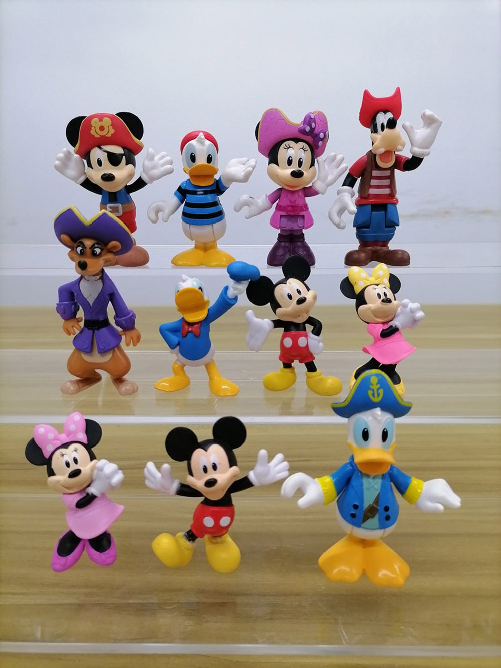 Disney Mickey Mouse Minnie Donald Duck Goofy Doll Gifts Toy Model Anime ...