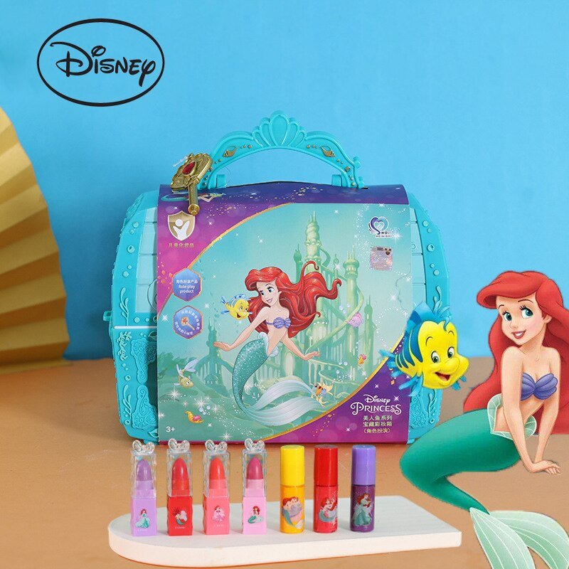 Disney The Little Mermaid Ariel Princess Girls Cosmetics Makeup ...