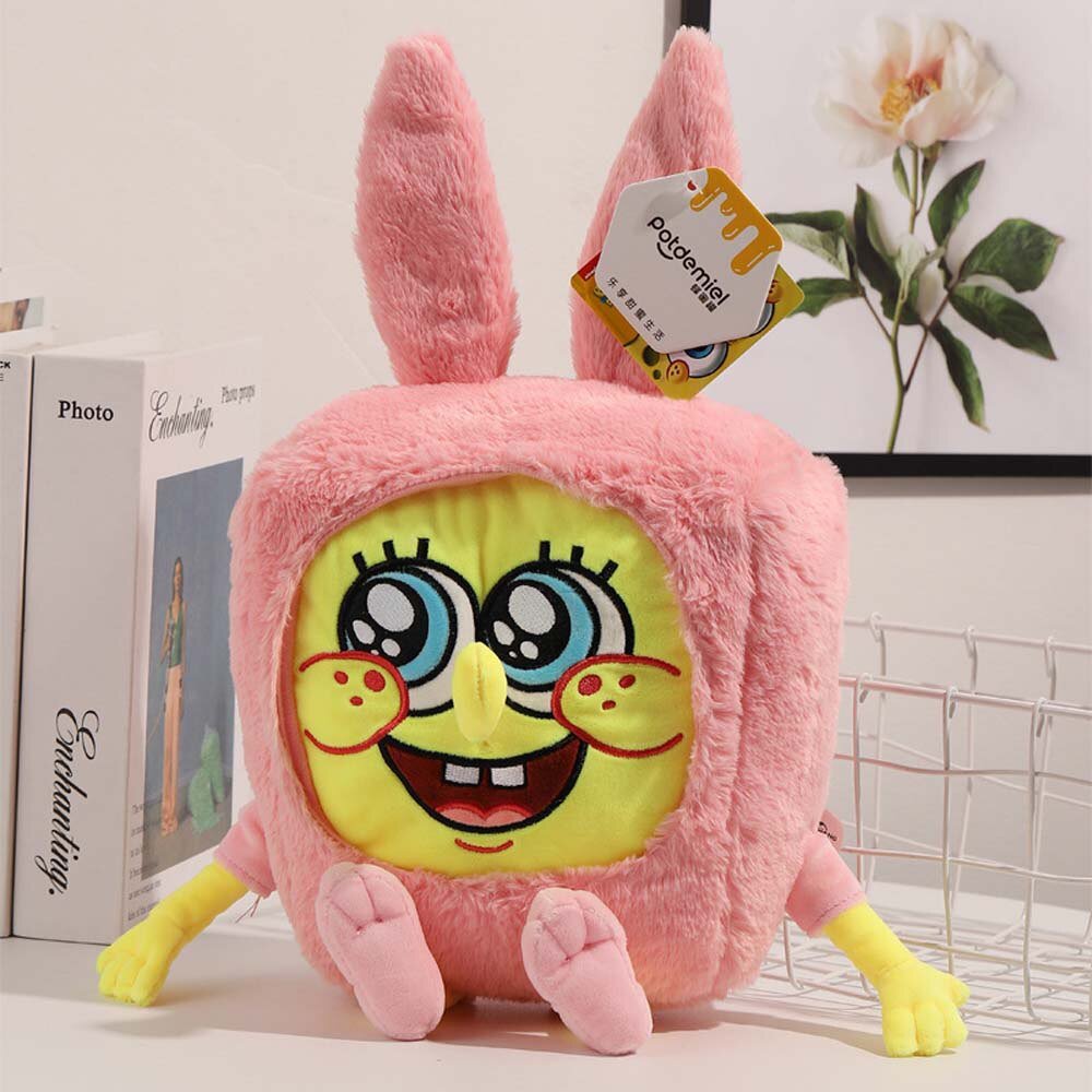 30Cm Anime Spongebob Squarepants Plush Toy Crossbody peluche Toy Room ...