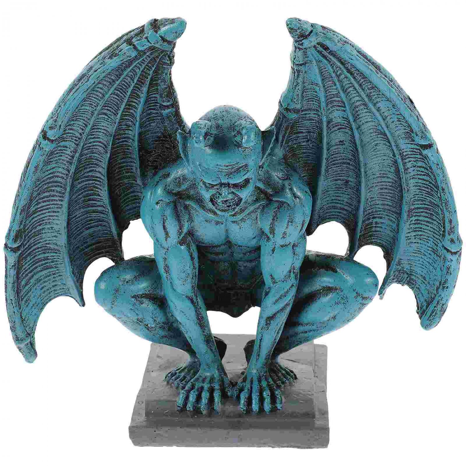 Gargoyle Statue Delicate Monster Sculpture Outdoor Decorative Resin ...