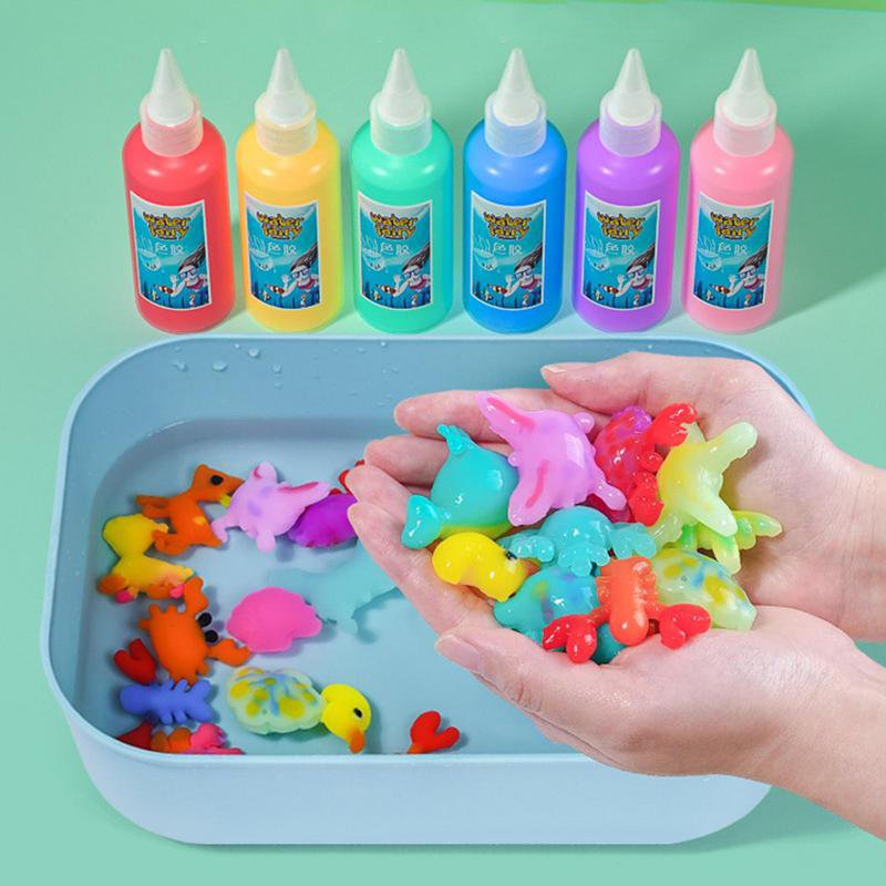 Magic Water Toy Creation Kit Creative DIY Aqua Fairy Gel Elf Toy Kids ...