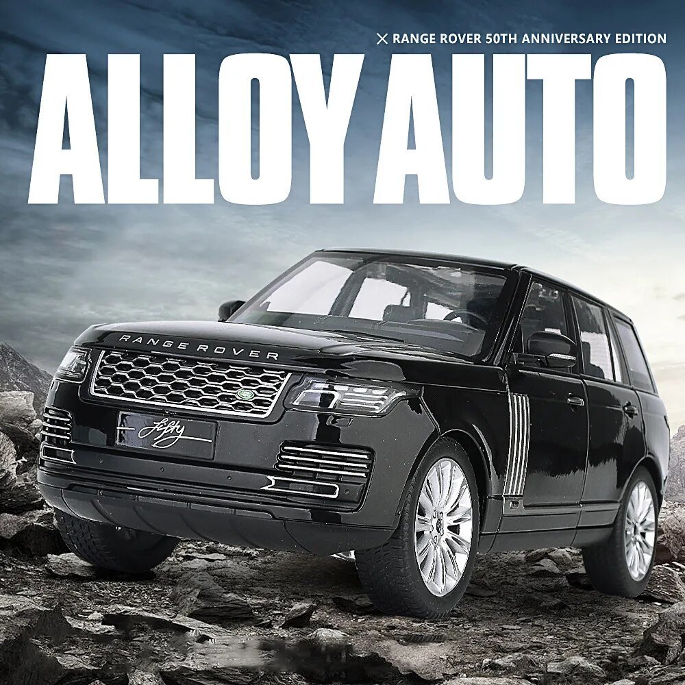 1:18 Land Rover Range Rover 50th Anniversary Alloy Car Model Sound and ...