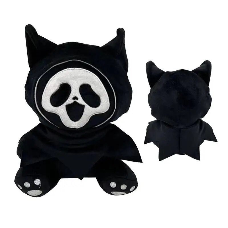 Halloween Reaper Horror Doll Plush Toy Luminous Ghostface Scream Plush ...