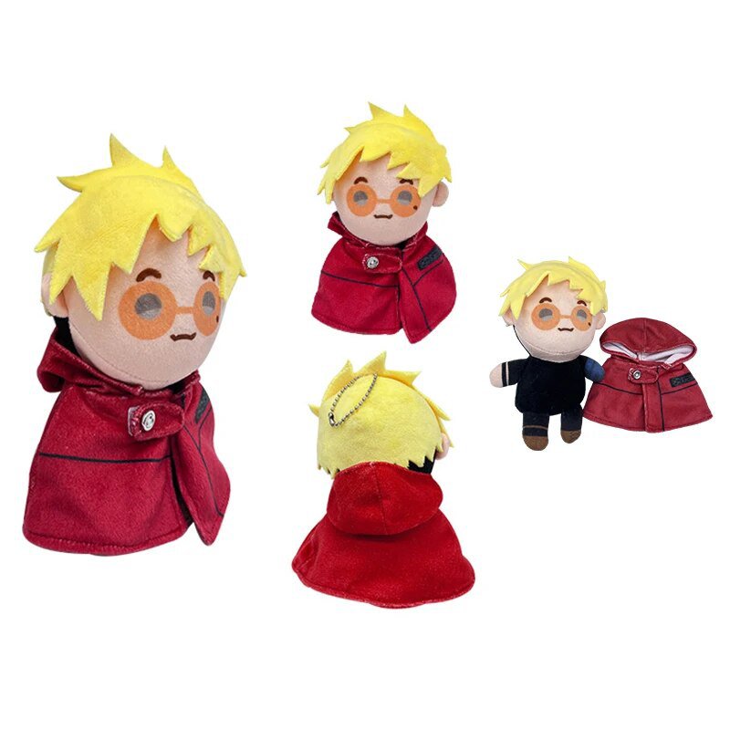 Trigun Vash The Stampede Anime Plush Doll Stuffed Toys Cosplay Adult Mens