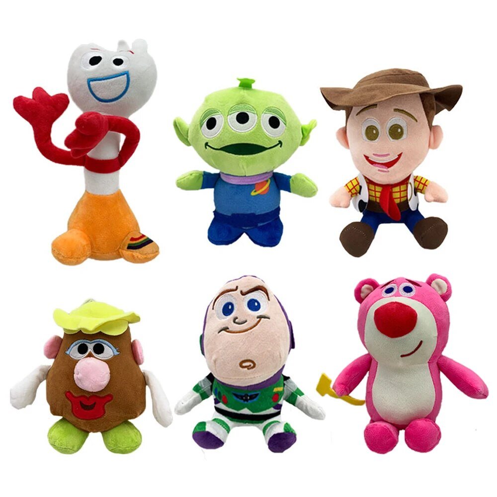 Disney Story Plush Toy Cartoon Forky Woody Jessie Fokry Alien Buzz ...