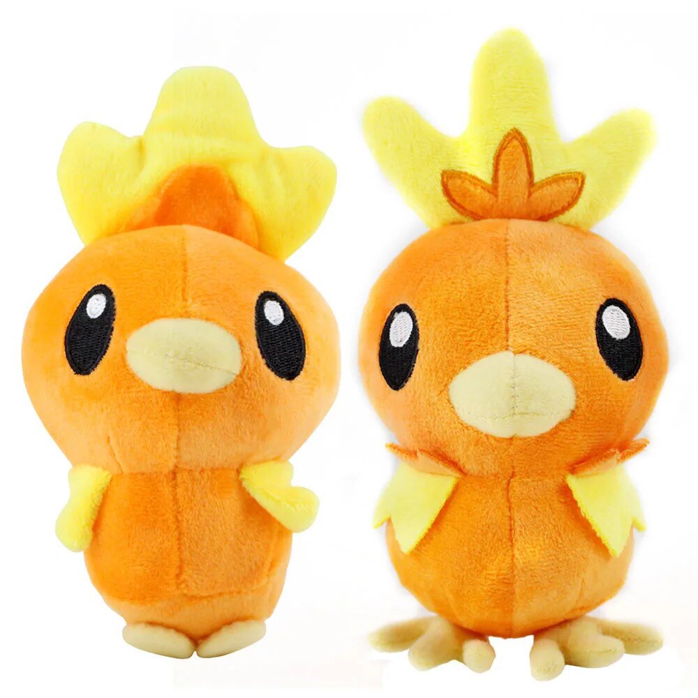16cm 20cm Pokemon Anime Torchic Cute Animal Yellor Orange Chicken ...