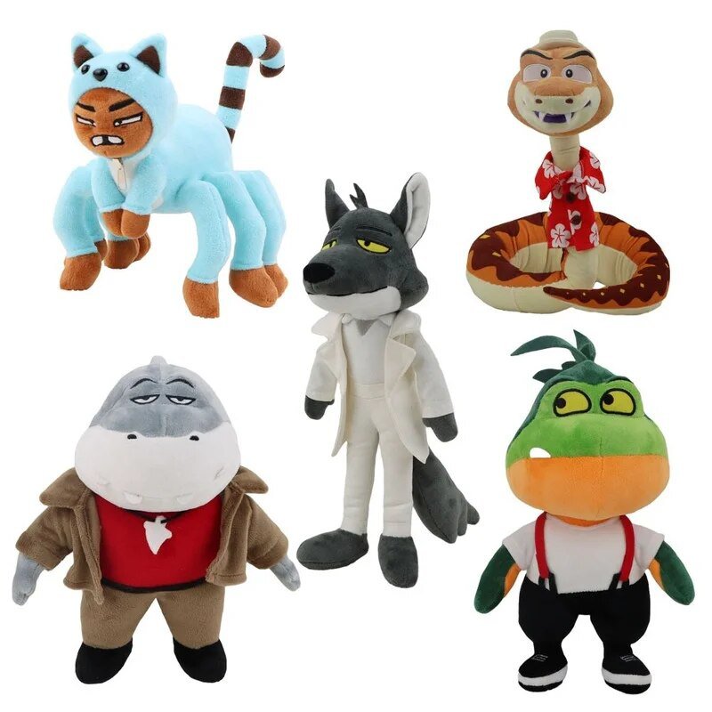 25-115cm The Bad Guys Plush Toys Set Cartoon Movie Ms. Tarantula Plush ...