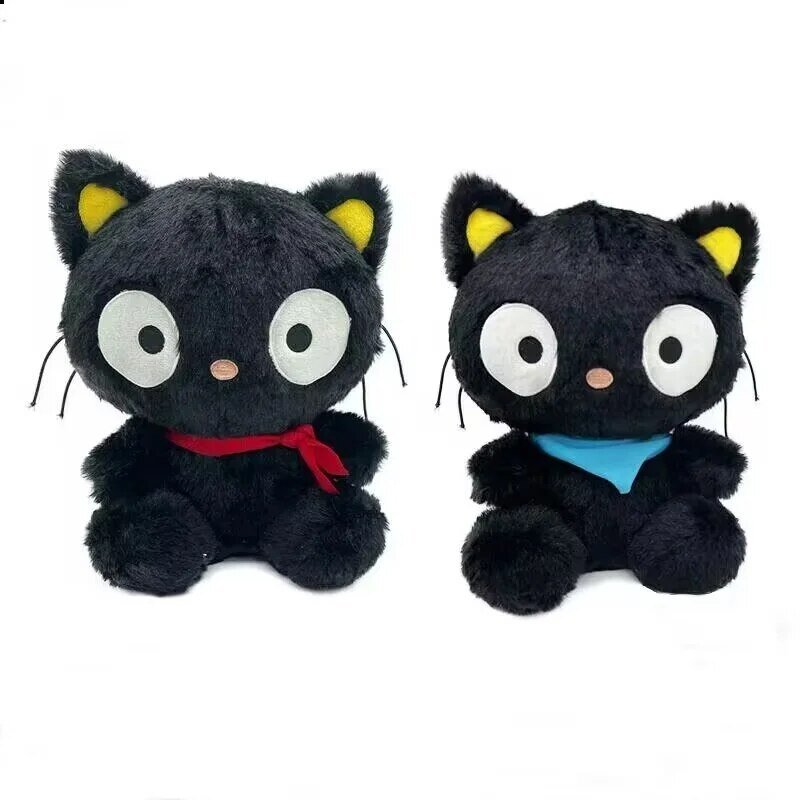 1/2pcs Japanese Anime Chococat Plush Ghibli Black Jiji Cat Plush Kawaii ...