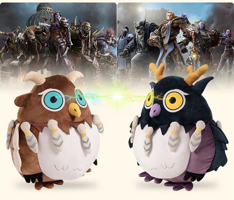 50Cm Wow Moonkin Hatchling Plush Toys Cartoon High Quality Stuffed Animal