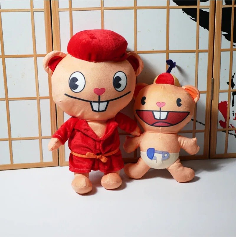 Happy Tree Friends Plush Full Ser Toy Pop & Cub Doll Anime HTF Bear ...