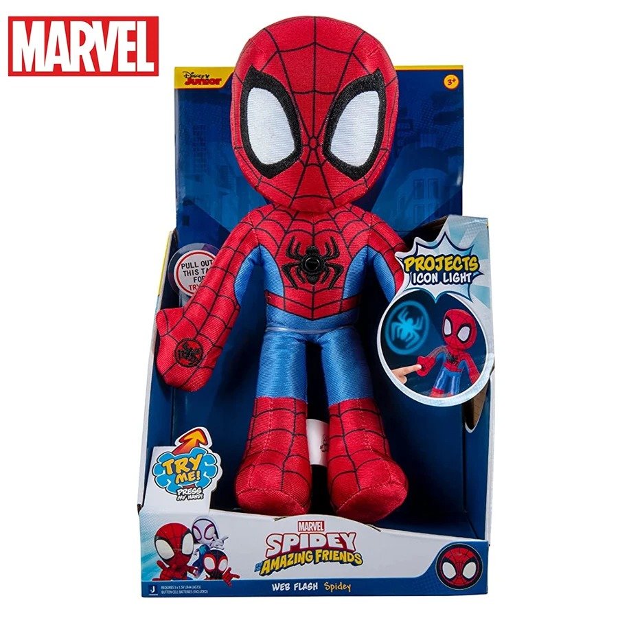 30cm Marvel Spiderman Plush Toy Soft Stuffed Cartoon Spider-man Stuffed ...