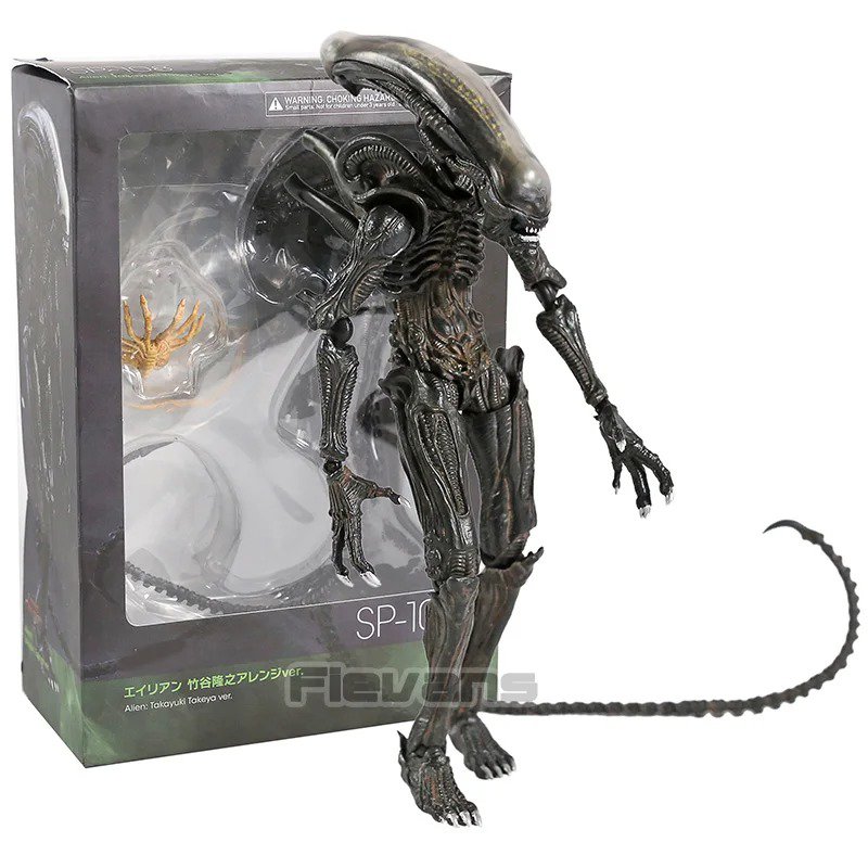 Alien Figma Sp-108 Action Figures Toys 18cm High Quality Aliens Statue