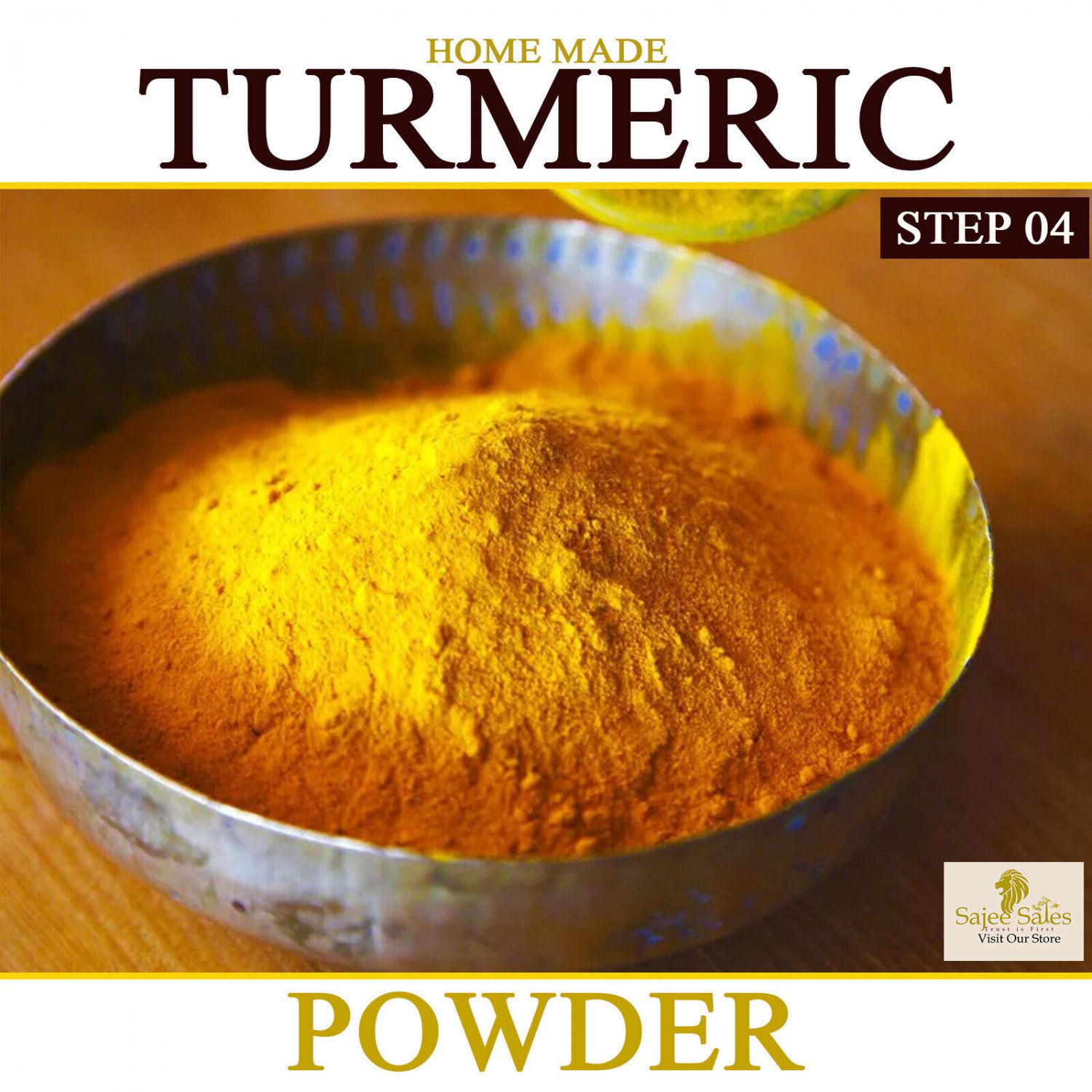 Ceylon Turmeric Root Powder 100% Pure Curcumin Curcuma Longa Raw ...