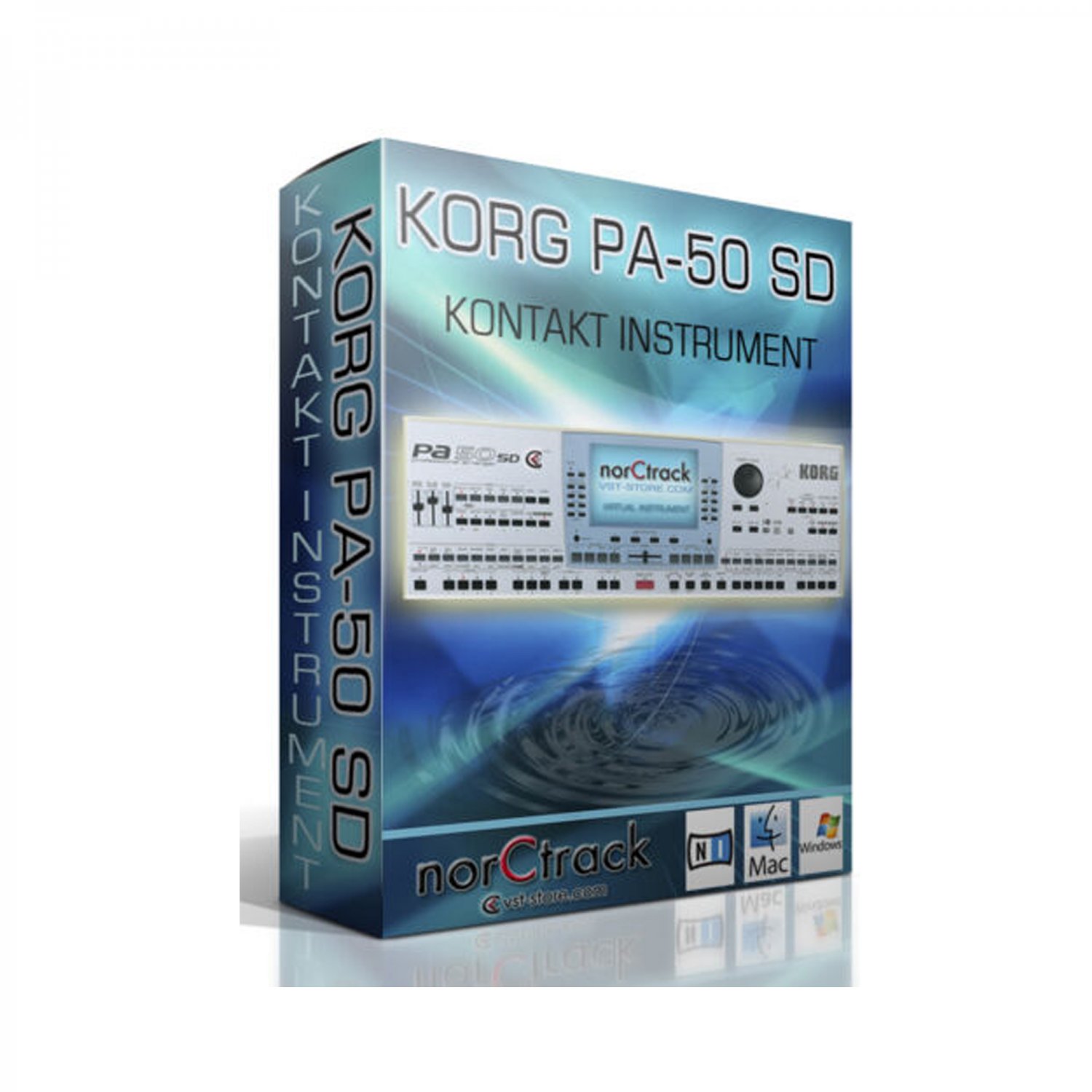 KORG PA50 SD Sample Sounds ni Kontakt NKI norCtrack Kontakt Instrument ...