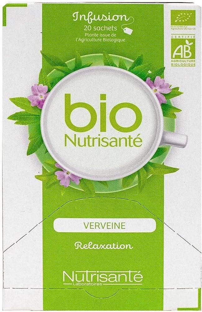 Bio Nutrisanté – Organic Verbena Infusion 20 Tea Bags