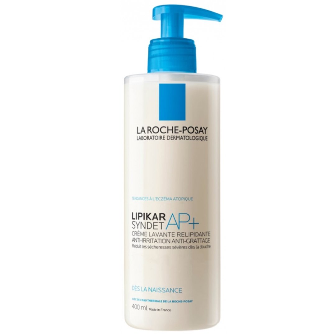 La Roche-Posay Lipikar Syndet AP+ Face and Body Cream Wash 400ml