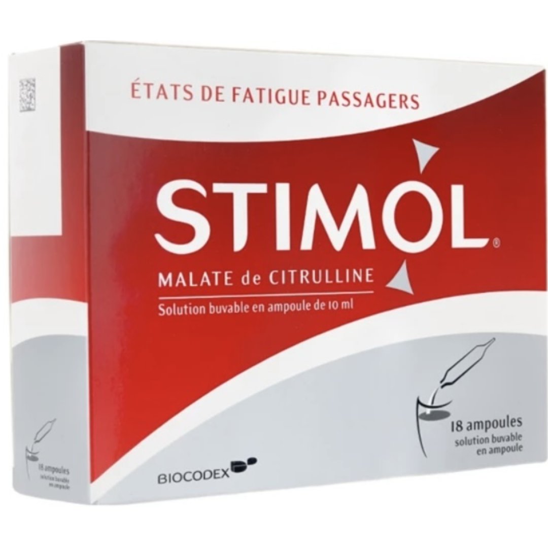 Stimol-Citrulline Malate Drinkable Solution 1g/10ml x 18 Vials for ...