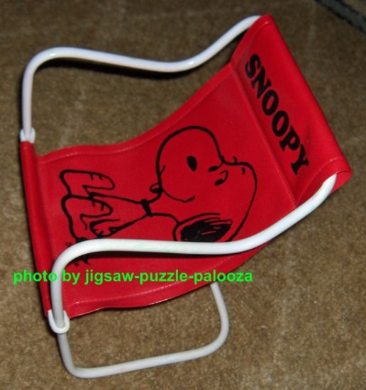 Snoopy Doll Size Wire Frame Beach Chair Lawn Director's Deck Peanuts ...