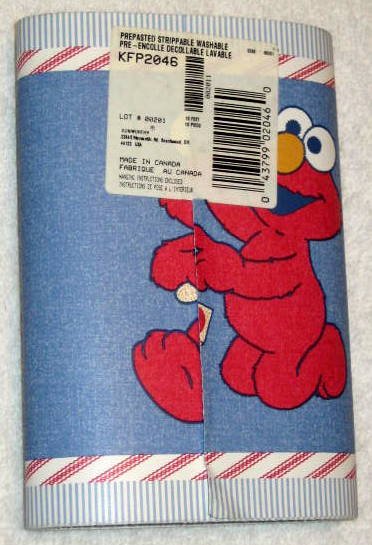 Sesame Street Wall Border Edging Elmo Muppets Prepasted 15 Feet 5 Yards