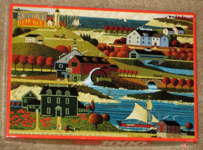 Hometown Collection 1000 Piece Jigsaw Puzzle Lot of 5 Heronim Wysocki ...