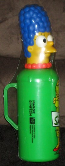 The Simpsons CC Lemon Bottle Cooler Lot of 2 Homer Marge Simpson 2001 ...