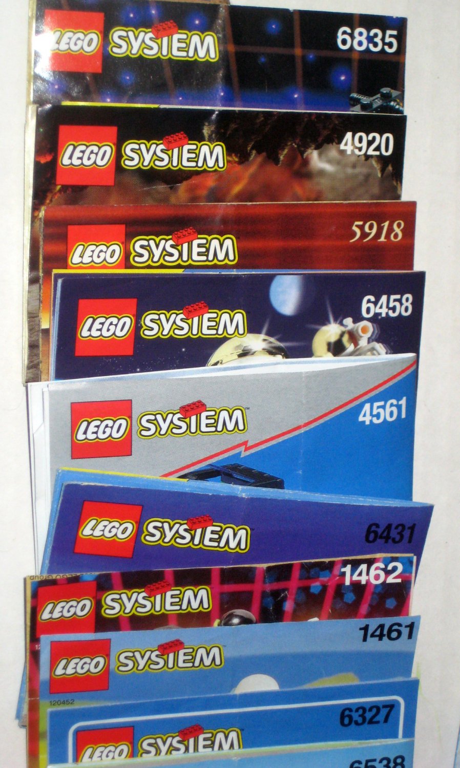 Lego System Instruction Manual Book Booklet Large Lot
