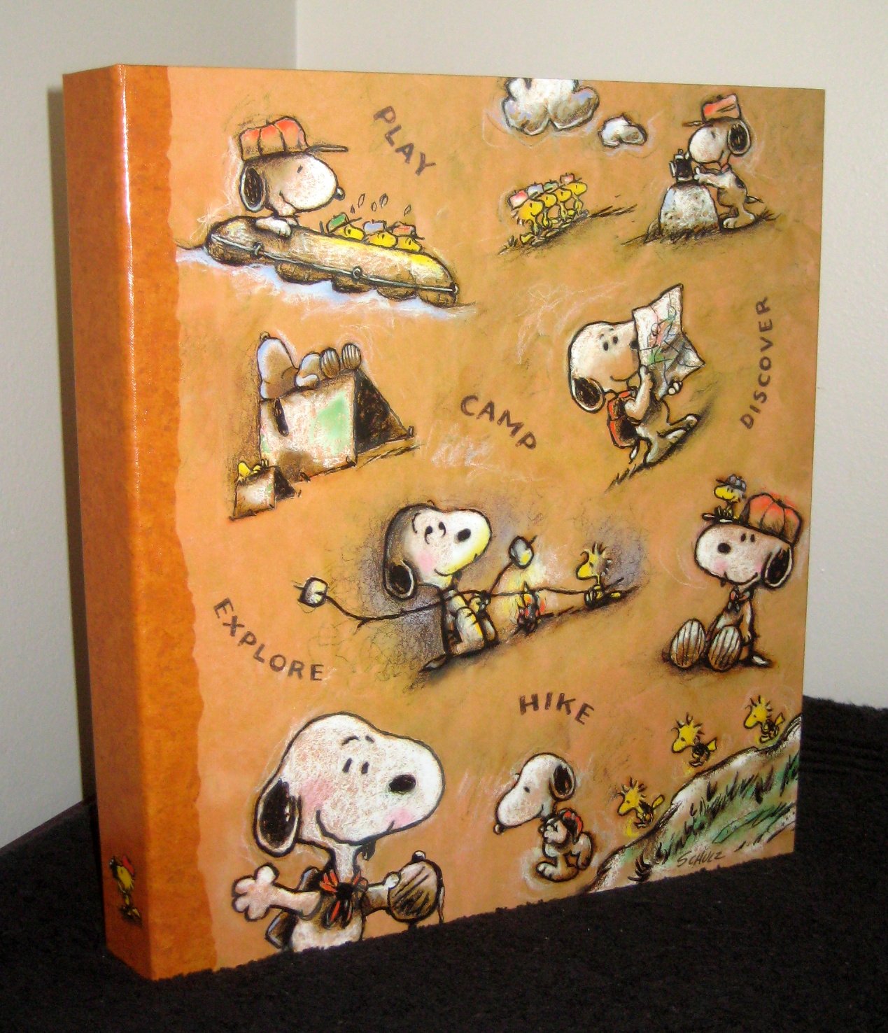 Peanuts Gang Lot Photo Album Scrapbook Memo Pad Snaps Scraps Souvenirs ...