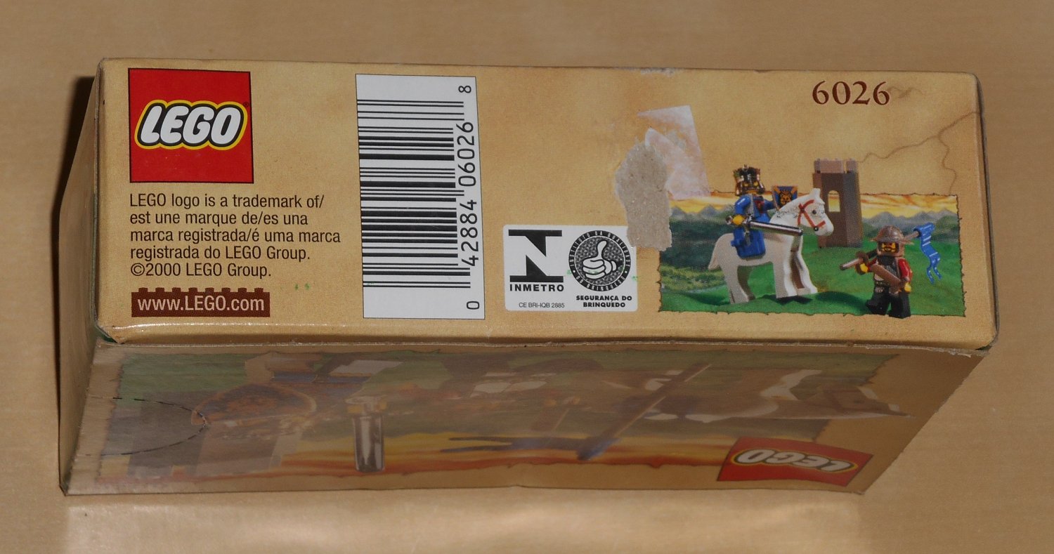 Lego 6026 King Leo Knights Kingdom NIB New in Box 2000