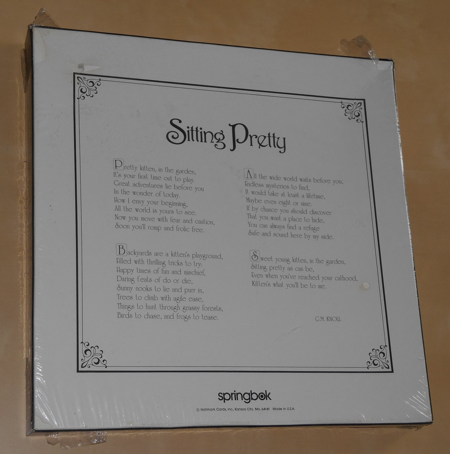 Sitting Pretty 500 Piece Circular Round Jigsaw Puzzle Springbok PZL6519 ...