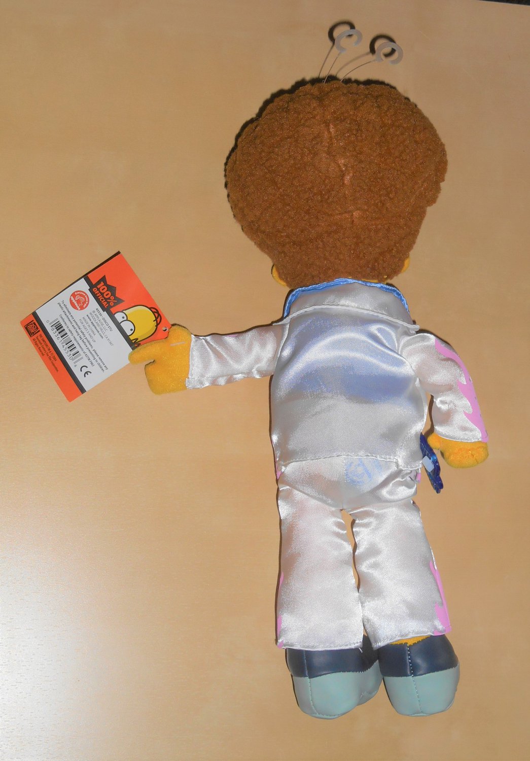 Disco Stu 14 Inch Plush Doll Stuffed Toy The Simpsons Applause 2004 ...