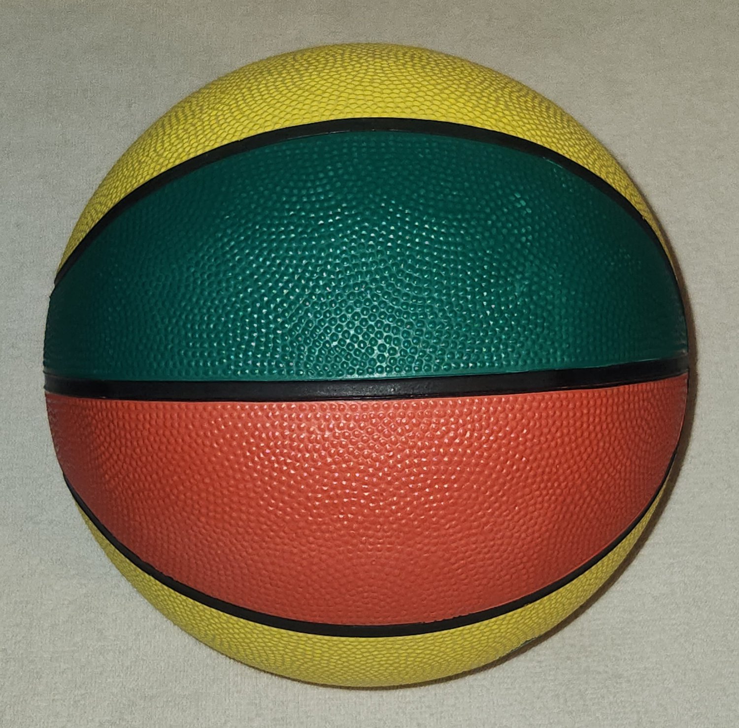 The Simpsons I Love Krusty the Clown Basketball Red Yellow Green Rubber ...