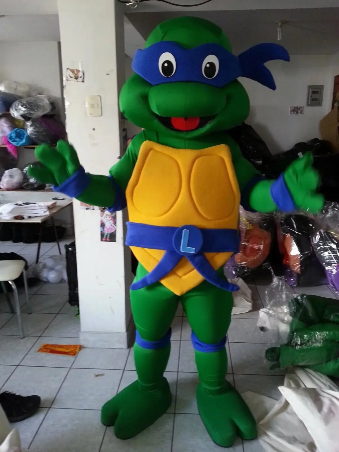 Turtle Mascotte Fancy Cartoon Mascot Costume Plush Fancy Dress Mascot ...