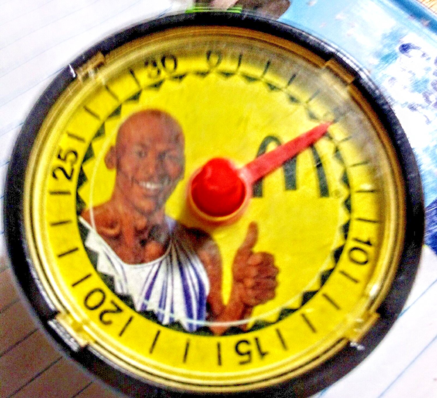 Vintage 1991 Mcdonalds Stopwatch Michael Jordan Fitness Fun Happy Meal Toy