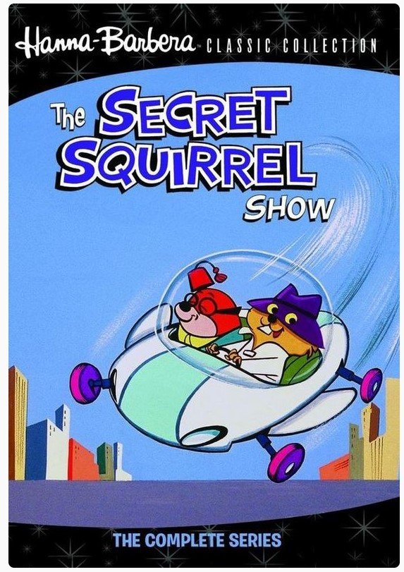 Secret Squirrel animated series Complete All Episodes Digital Download