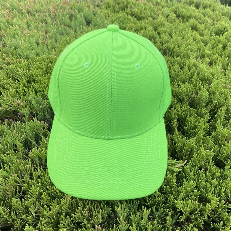Adjustable Shade Outdoor Unisex Sun Shading Cap Men Fluorescent Green ...