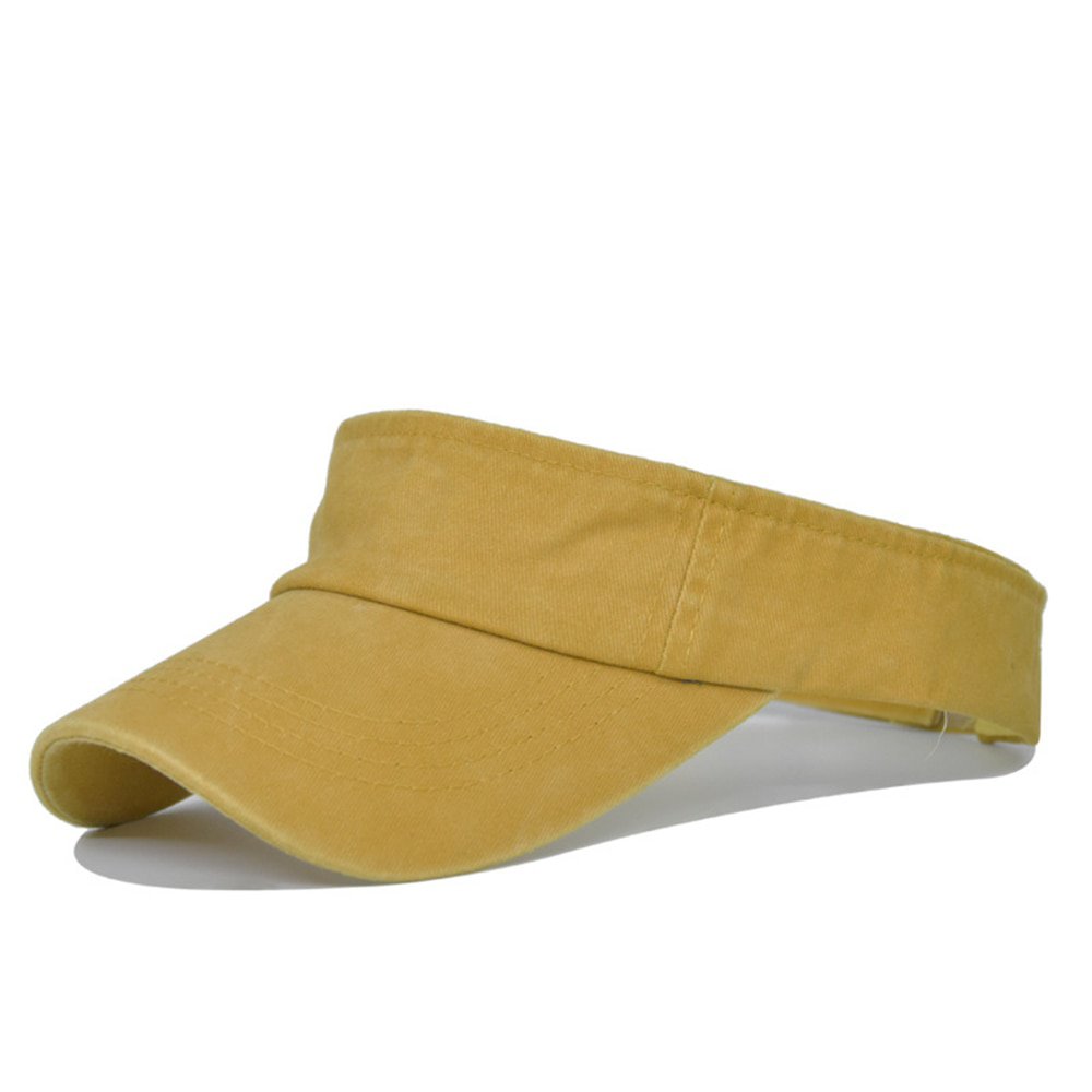 Denim Summer Sun Hats Adjustable Visor UV Protection Baseball Cap Sport ...