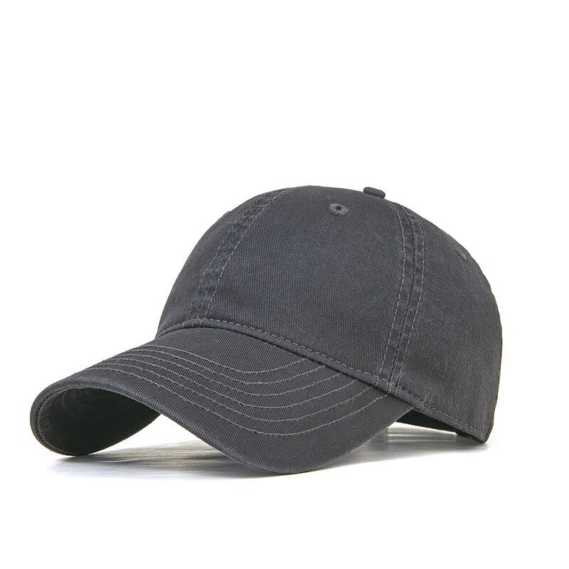 Summer Men Sun Cap Dark Gray Baseball Cap
