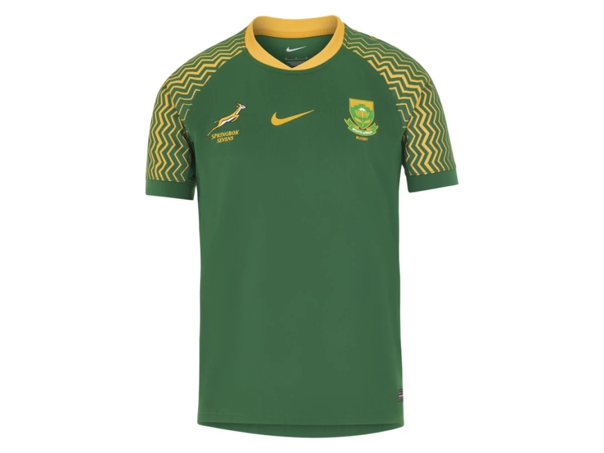South Africa Springboks Sevens Mens Home Rugby Shirt 2025