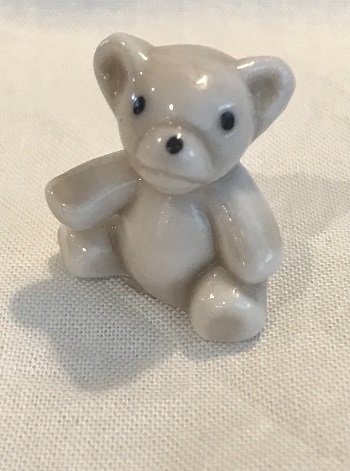 Bug House Teddy Bear - Dollhouse Figurine