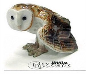 Little Critterz Paleface Barn Owl LC558