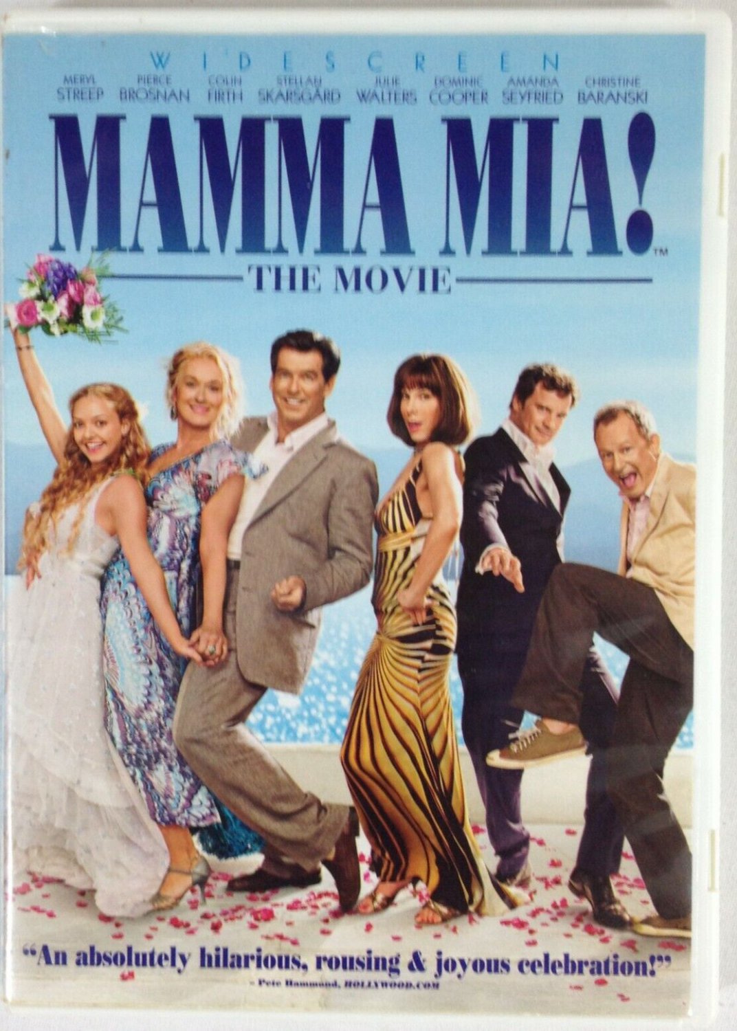 Mamma Mia! (Widescreen) DVD -The Movie - Meryl Streep - GOOD-USED