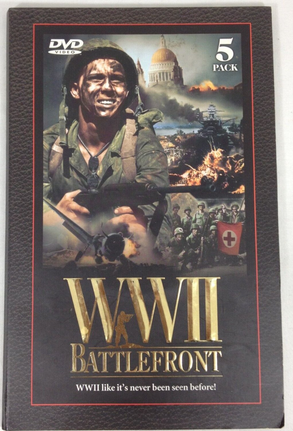 World War 2 [ WWII ] Battlefront - 2003 - In Color - 5 DVD Pack Set w ...