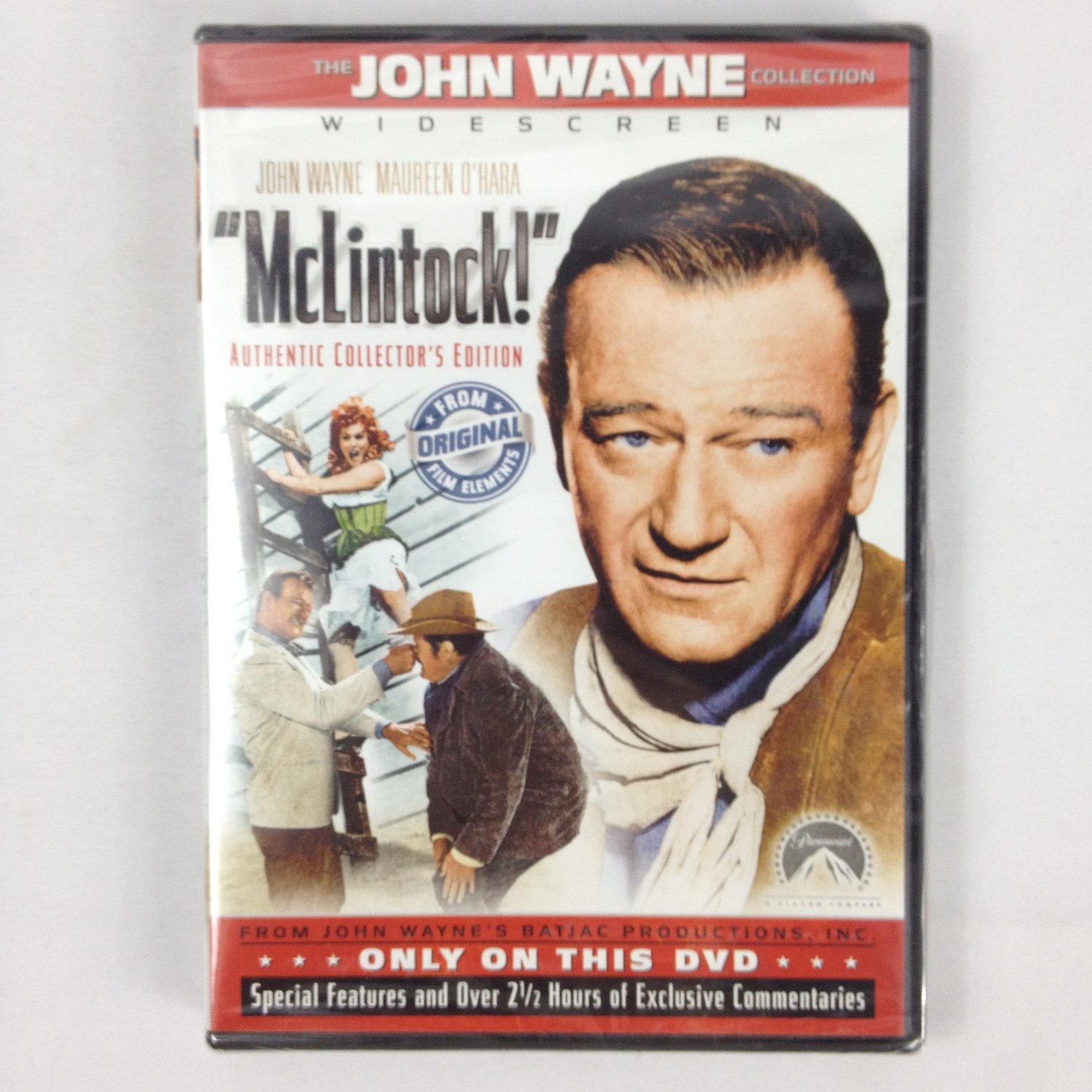 McLintock! - 1963 - John Wayne - DVD - Widescreen - Collectors Edition - New