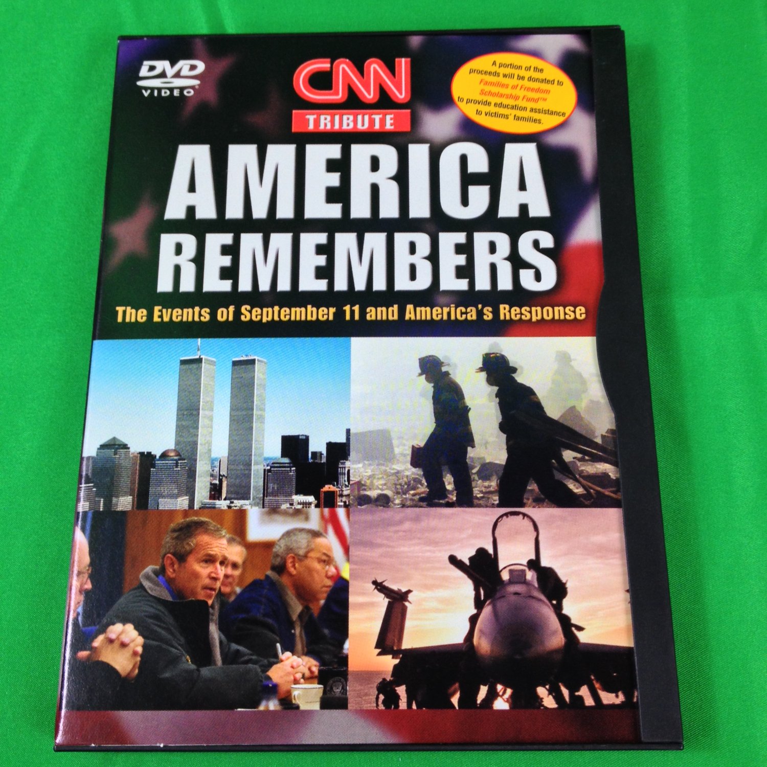 CNN Tribute America Remembers - 2002 - DVD - Used