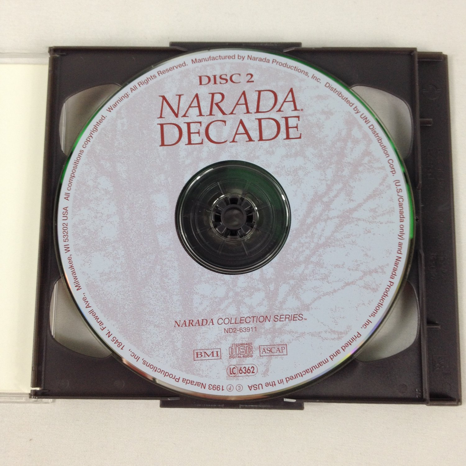 Narada Decade - 1993 - The Anniversary Collection - New Age - CD -Used