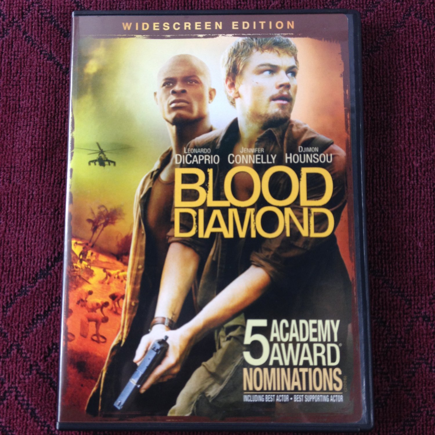 Blood Diamond - 2006 - Rated R - Thriller/Adventure - DVD - Used