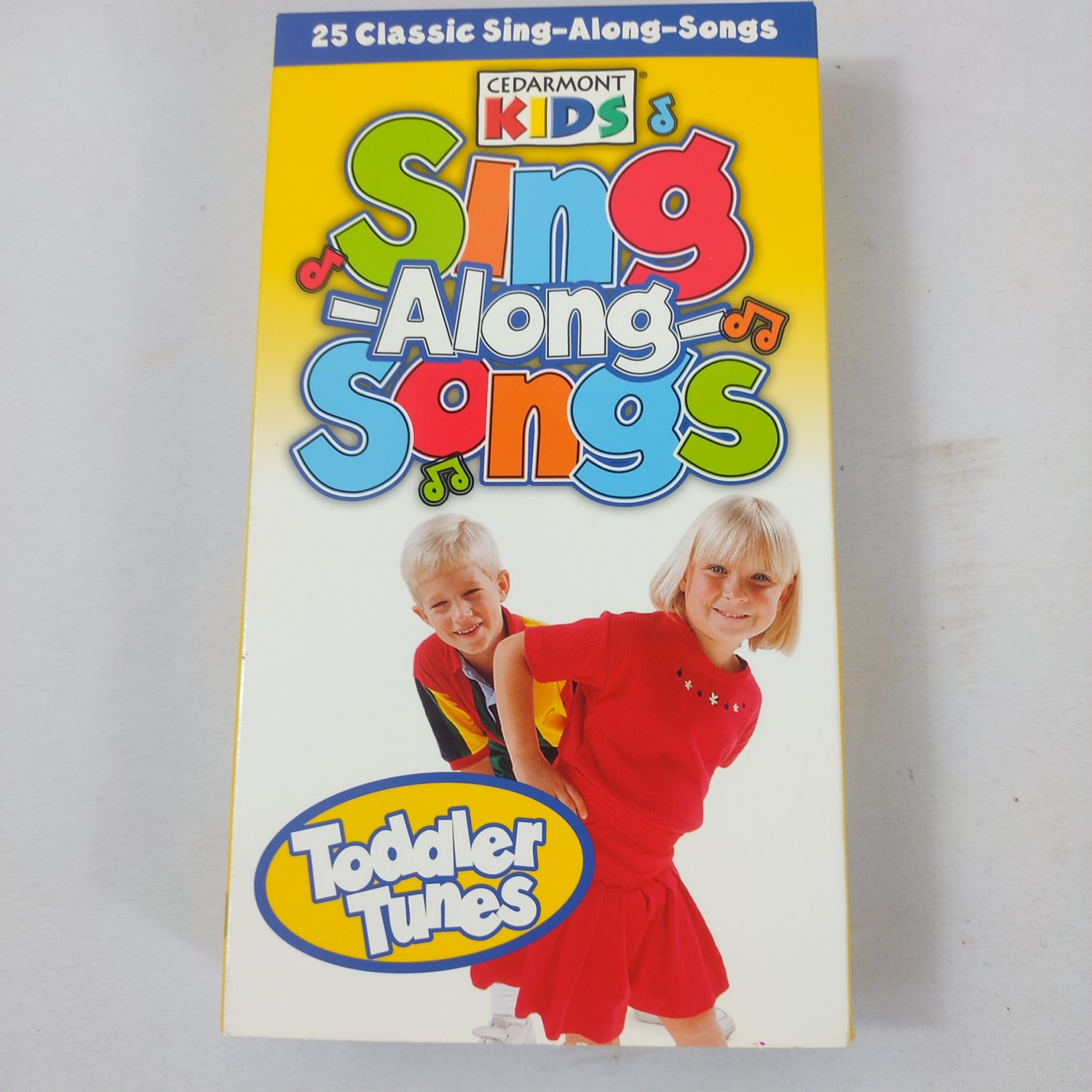 Cedarmont Kids 25 Classic Sing Along Songs Toddler Tunes VHS Taped Used