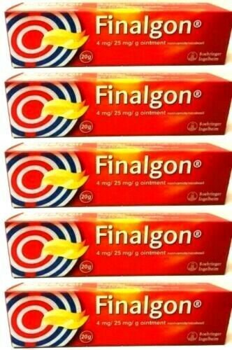 5 PACK FINALGON 20gr. Ointment for Rheumatism,Muscular Aches-TRACKING ...