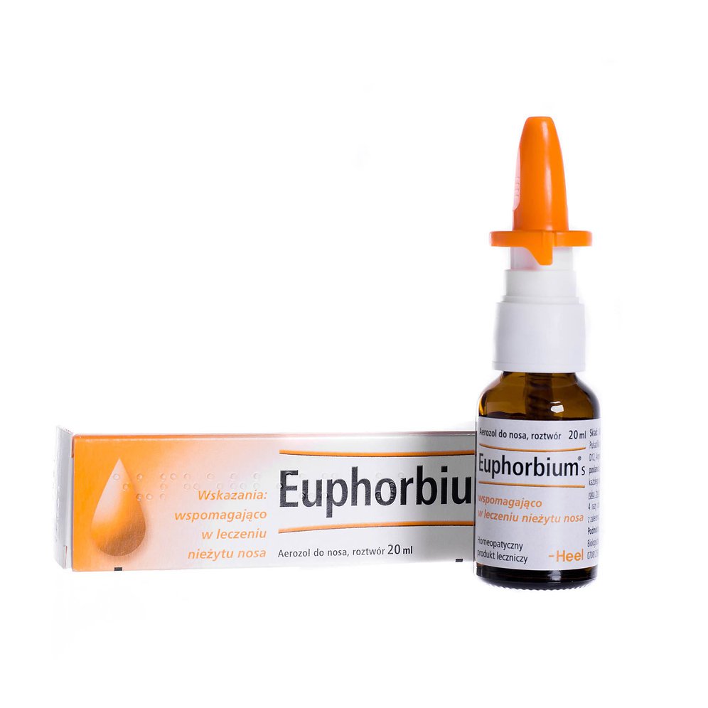 EUPHORBIUM COMPOSITUM nasal spray 20 ml HEEL (PACK OF 4 )